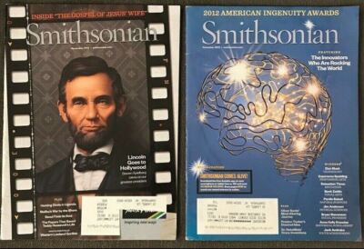 2 Smithsonian History, Science & Technology Magazines December ...