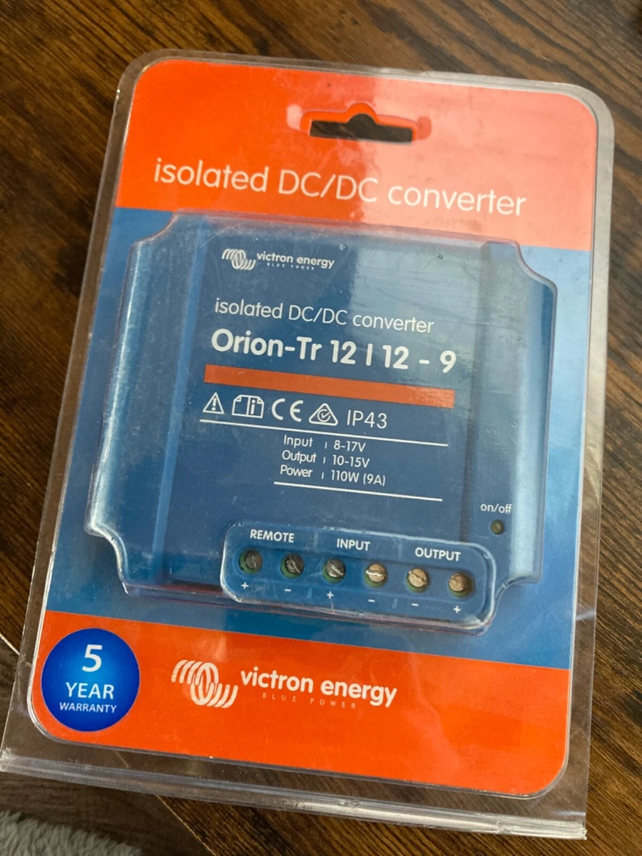 Orion Tr 24 12 9a 110w Isolated Dc Dc Converter Victron