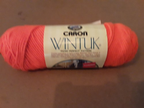 Vintage Orange Caron Wintuk Yarn 3.0 oz | eBay