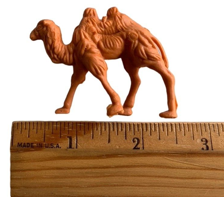 Vintage Plastic Camel Figure Toy Animal 3" Hong Kong 1980s | eBay