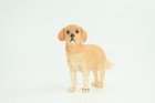 Golden Retriever Toy Dog, Realistic Hand Painted Rubber Model 3.5 ...