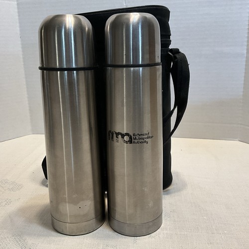 Thermos Stainless Steel Hot And Cold With Carrying Case | eBay
