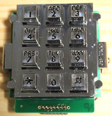 NOS Vintage Payphone Keypad Part Assembly GS-7100 w/ oscillator circuit ...