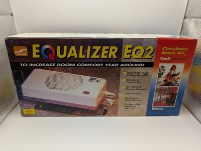 Suncourt Equalizer EQ2 Register Booster Fan New in Box HVAC Vent Room ...