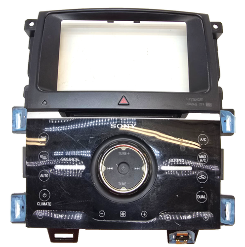 Ford Edge 2011–2014 Sony Radio CD Player Climate Control Panel Bezel ...