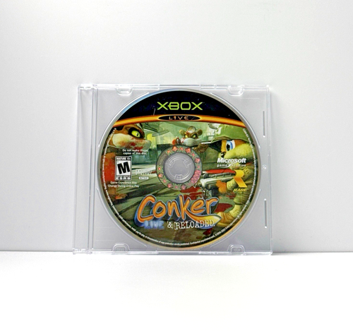 Conker: Live & Reloaded Microsoft Original Xbox Disc Only Tested Free ...