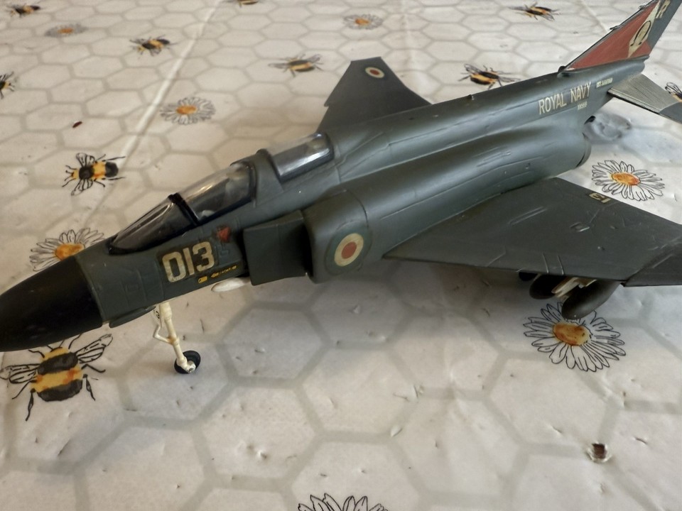 SCALE MODEL PLANE Military Built Aircraft Vintage Rare | eBay UK