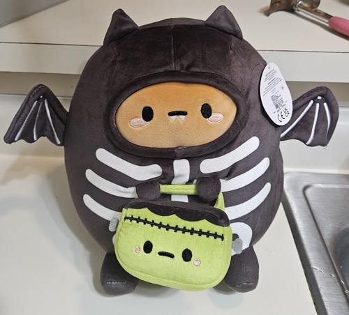 Smoko SKELETON BAT TAYTO Mochi Plush Potato Halloween Costume RARE 12 ...