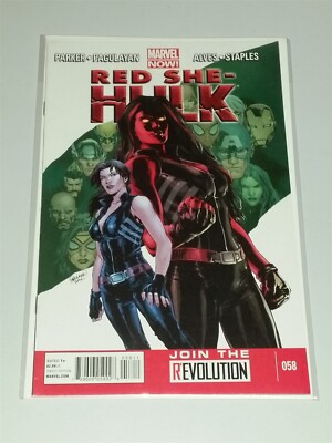 RED SHE-HULK #58 NM (9.4 OR BETTER) MARVEL COMICS HULK DECEMBER 2012 ...