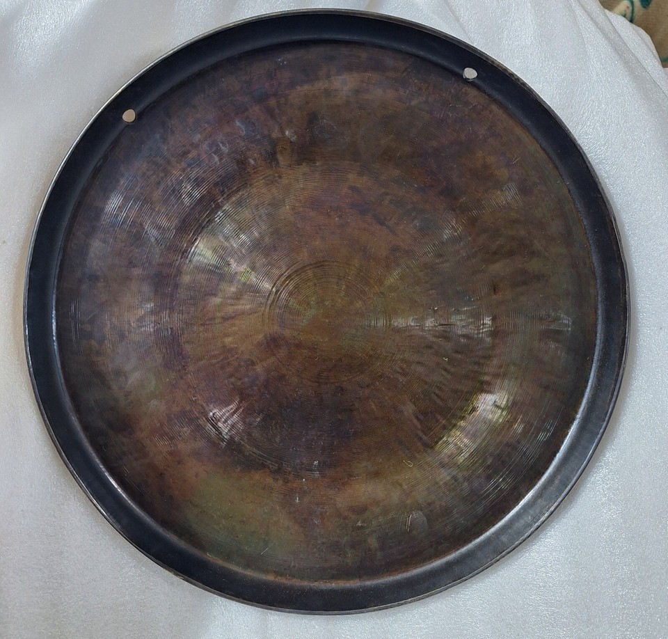 OM Flower carved Tibetan gong-Handmade gong-Chakra Healing gong-gong ...