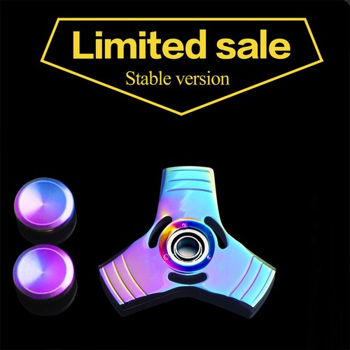 Rainbow Triangle Hand Fidget Spinner for Relieving Stress Multiple ...