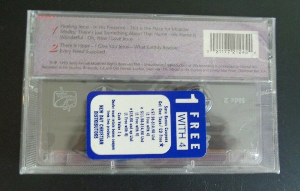 EDITH TRIPP Healing Jesus Cassette Tape NEW Christian Music 1993 Free ...