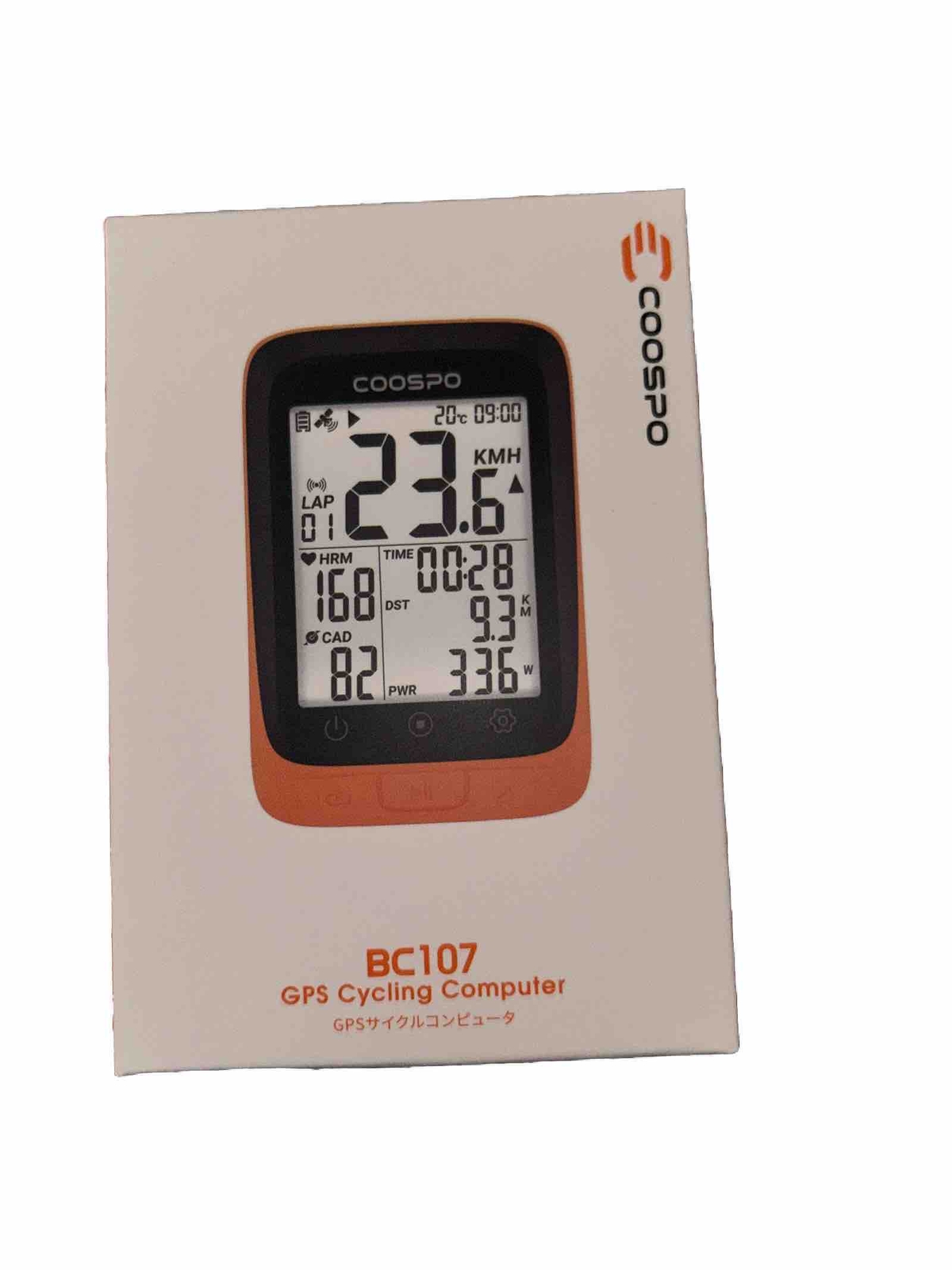 COOSPO BC107 Bike Computer Wireless GPS Cycling Computer Bluetooth New ...