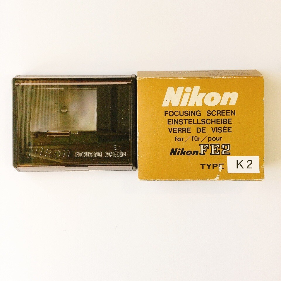 Nikon Focusing Screen For FA・FE2 Type K2 Split Micro in Box made in ...