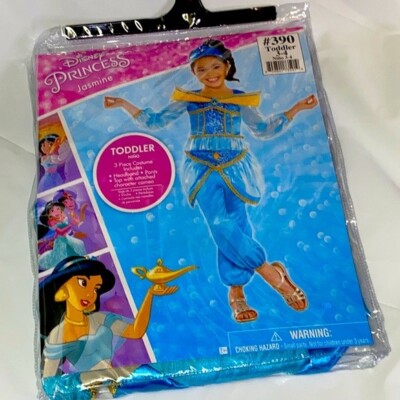 Disney Princess Jasmine costume - Toddler 3T to 4T | eBay