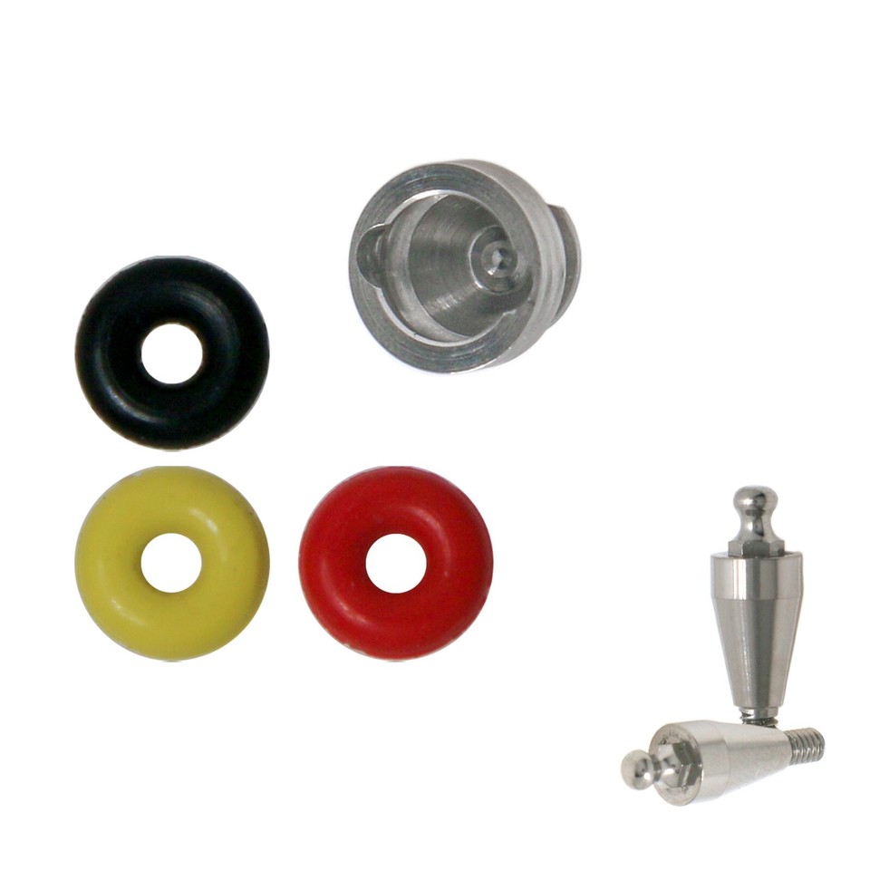 US Dental Attachment O-ring Retainer Cap kit Fits Hiossen osstem Ball ...