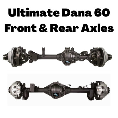 Jeep JK Dana Ultimate 60 Front & Rear Axle 4.88 Eaton E-Locker 8x6.5 ...