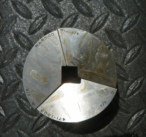 Nardco #5 Warner Swasey 5/8 Square Collet Pad CP51 | eBay