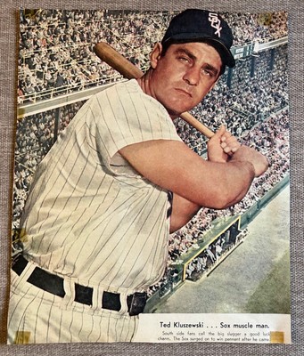 1959 Chicago White Sox fan favorite Ted Kluszewski Sox Muscle Man | eBay