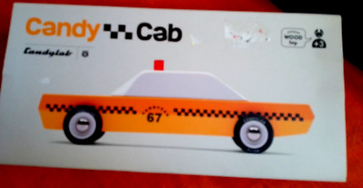 CANDYLAB CANDY CAB (TAXI) Beech Wood Car Brand new in Box | eBay Australia