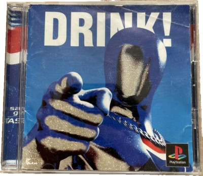 SONY PS1 PEPSI MAN PlayStation Pepsi Cola retro game software Rare ...