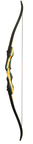 PSE NightHawk Traditional Take Down Recurve Bow 62 Length-45 Draw LH ...
