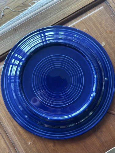 Fiestaware HLC Vintage Divided Plate Fiesta Original Blue | eBay
