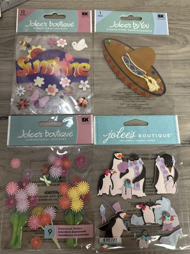 Jolee's Boutique Dimensional Stickers, Lot Of 4 Random Assortment Free ...