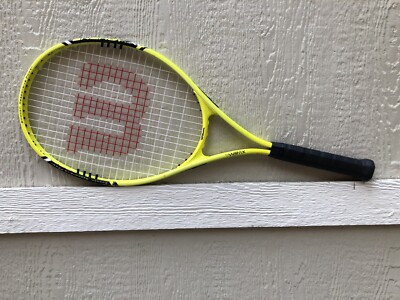 Wilson Tennis Racquet V Matrix Energy XL Stop Shock Sleeves 27.5" Black ...