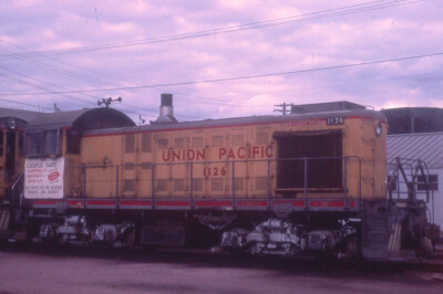 Railroad Slide - Union Pacific #1126 S2 Switcher 1969 Kansas City KS ...