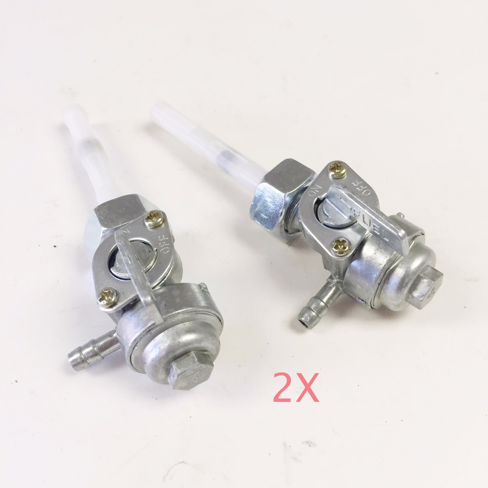 2PC Petcock Fuel Valve Assembly For Prosource Gas Generator 1000 2000 ...
