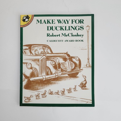 Make Way for Ducklings By Robert McCloskey Caldecott Award Book Picture ...