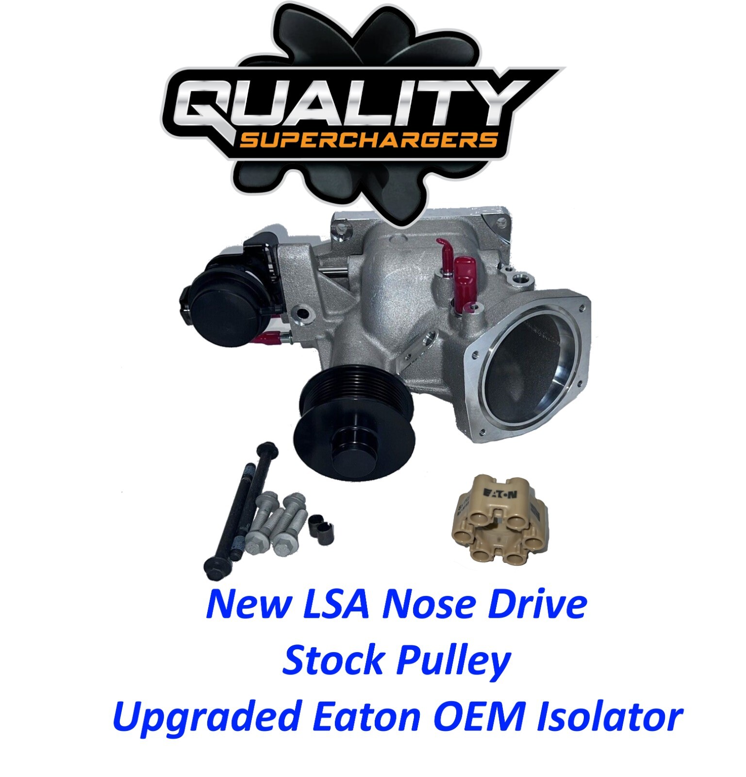 NEW LSA CTSV ZL1 Camaro Supercharger Inlet Nose Snout TVS1900 Upgraded ...