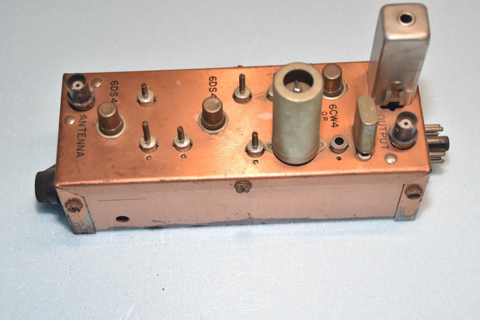 AMECO CN VHF Convertor - COPPER- fr Vintage Ham Radio Tube Transmitter ...