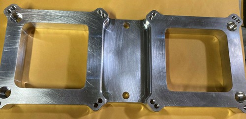 6-71 671 BLOWER DUAL CARB ADAPTER FOR HOLLEY 4150 PLATE | eBay