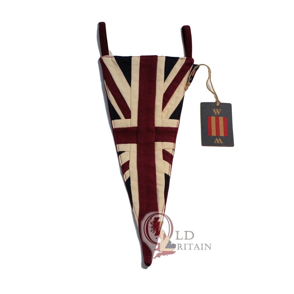 Union Jack Mini Pennant Flag - Truck Van Bulkhead or Home Bunting ...