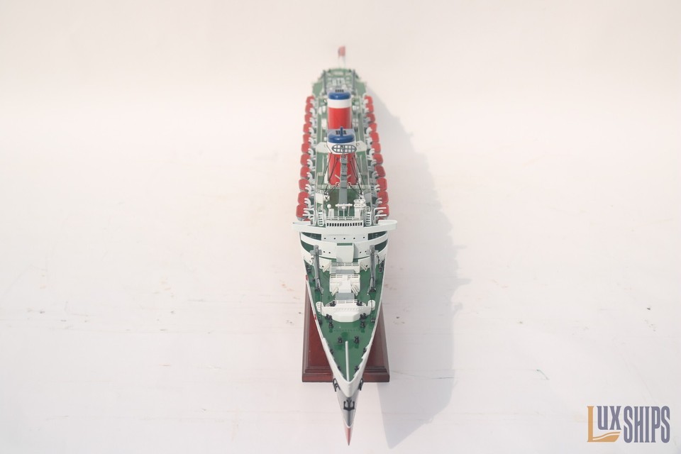 Handcrafted SS United States Ship Model 91cm – Nautical Collectible ...