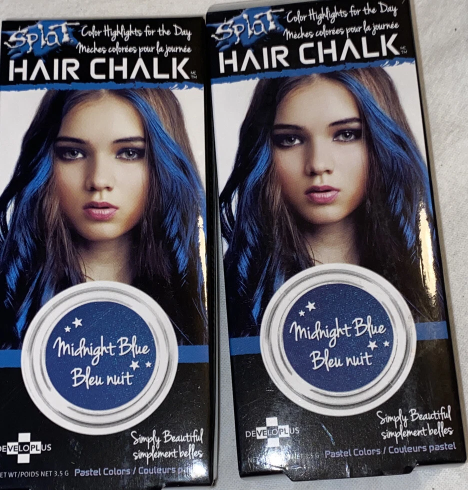 Blue Highlights Brown Hair