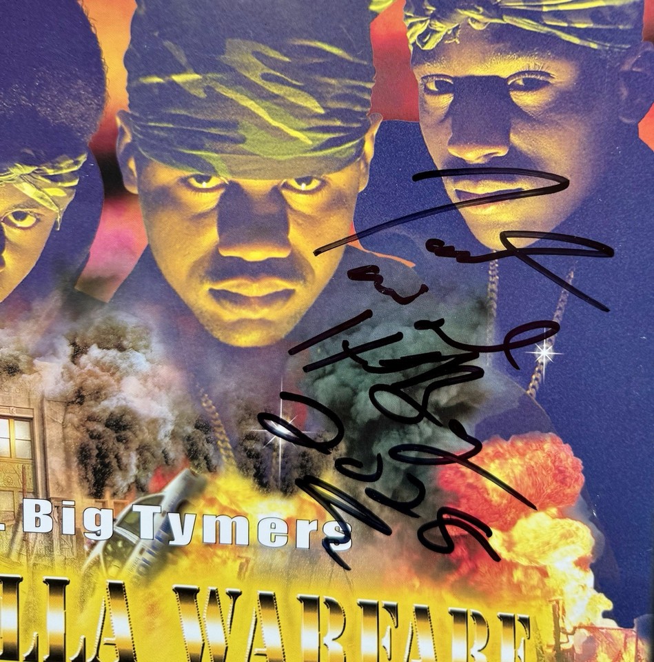 RARE B.G. & TURK HOT BOYS HAND SIGNED AUTOGRAPHED VINYL ALBUM LP +JSA ...