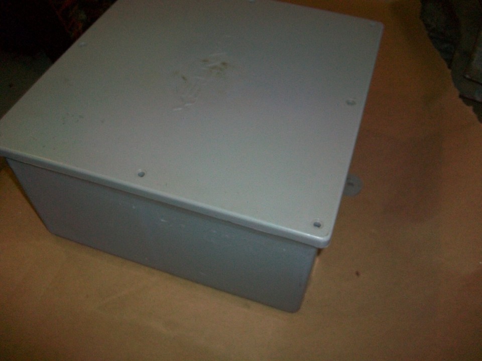 Cantex 12X12X6 PVC Junction Box Gasketed w/ Feet NEW | eBay