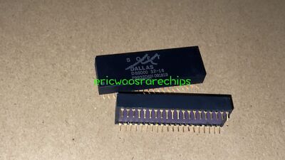 Dallas DS5000 32-16 32K bytes 16MHz Soft Microcontroller Module DIP40 x ...