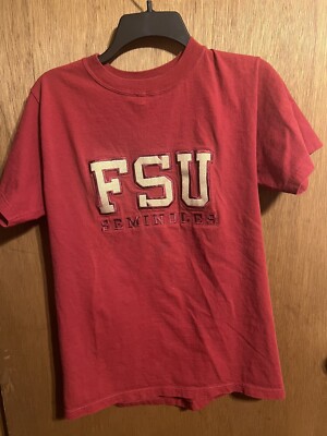 Florida State Seminoles FSU Women’s T-Shirt Embroidered Size Small | eBay