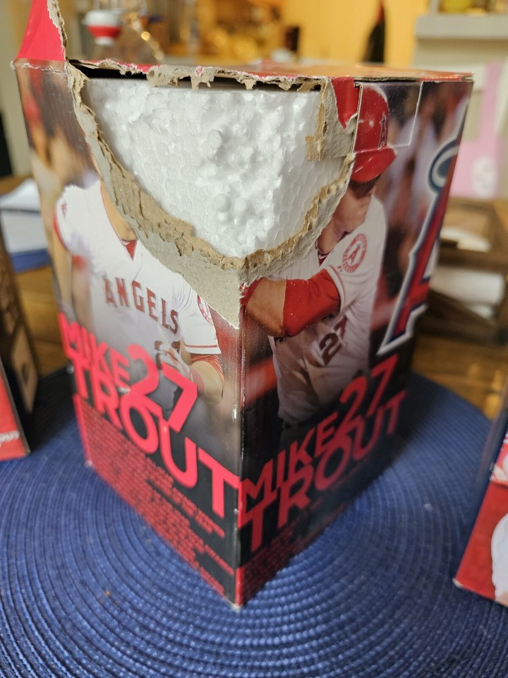 Mike Trout #27 Angels Bobblehead (State Farm Sponsor) *UNOPENED SGA | eBay