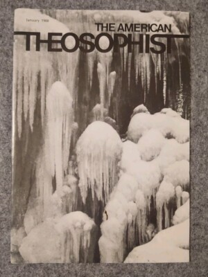 THE AMERICAN THEOSOPHIST Magazine January 1988 Theosophical Society ...