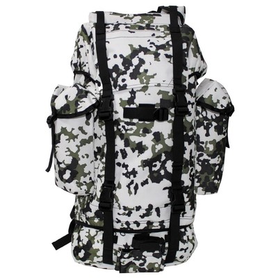 Military Combat Patrol Backpack Large 65L Snow Winter Camo - Army Pack ...