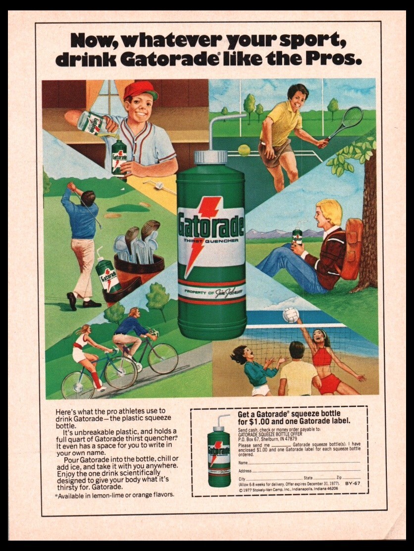 Gatorade Print Advertisement