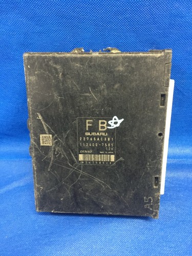 12 SUBARU IMPREZA ECU ECM PCM ENGINE CONTROL MODULE 22765ac381 FB DENSO ...
