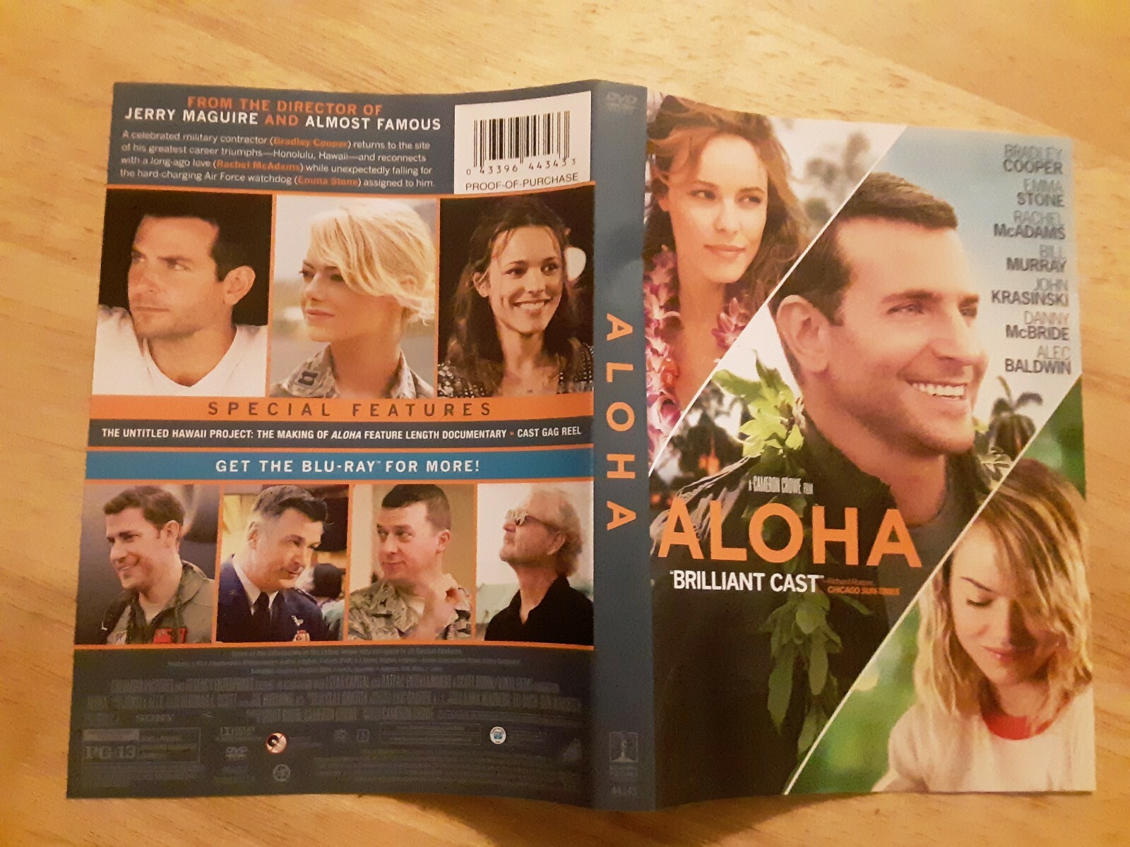 Aloha DVD ARTWORK ONLY NO DISC | eBay