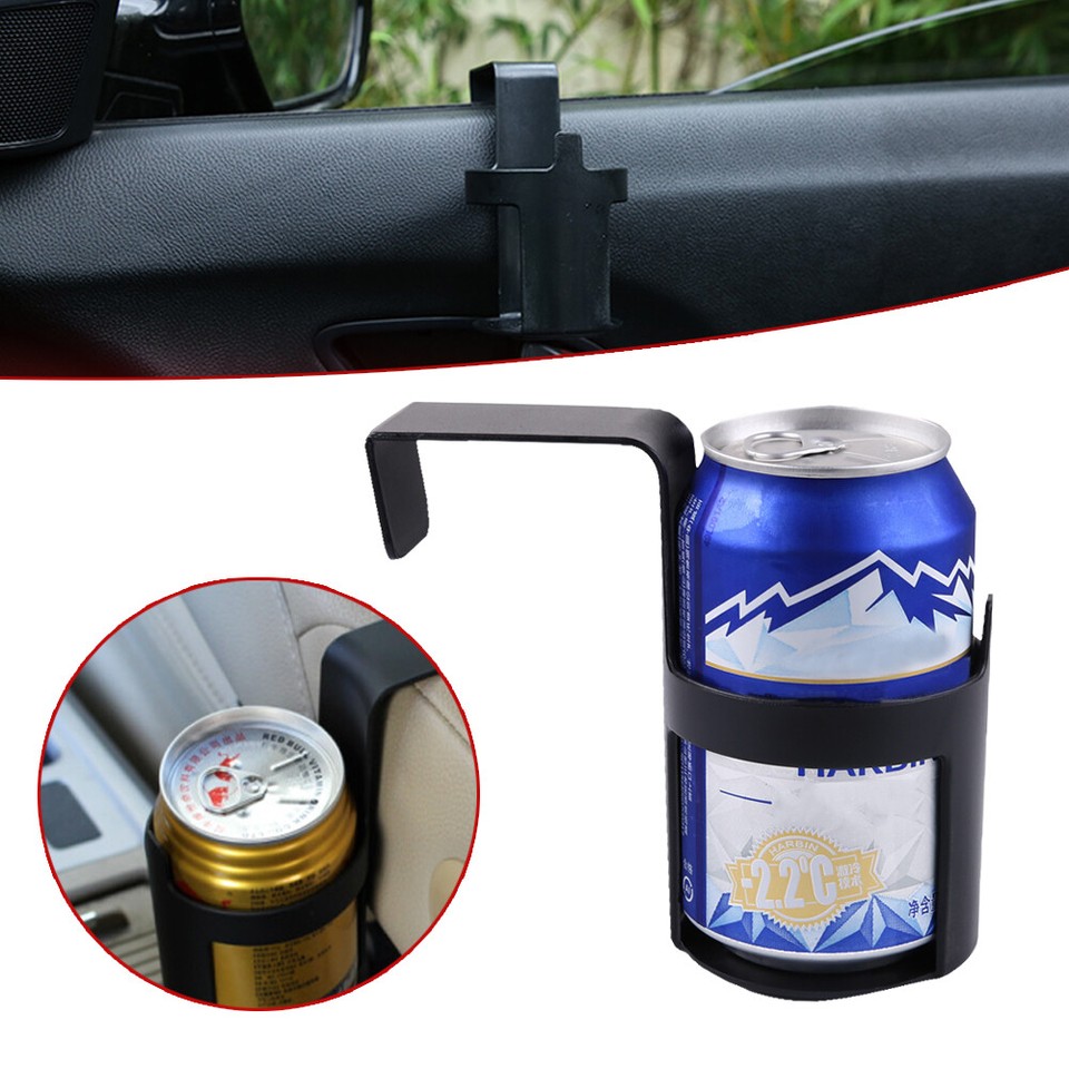 2pcs Car Water Cup Holder Drink Bottle Portable Window Door Hook Stand ...