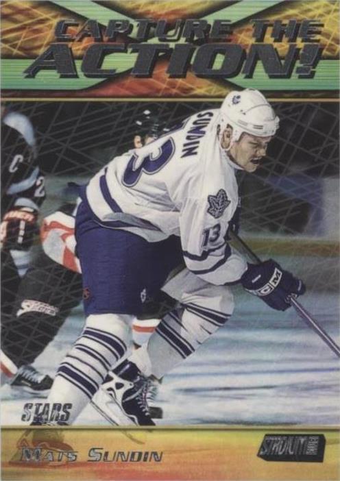1999-00 Topps Stadium Club - Capture the Action Mats Sundin #CA17 for ...